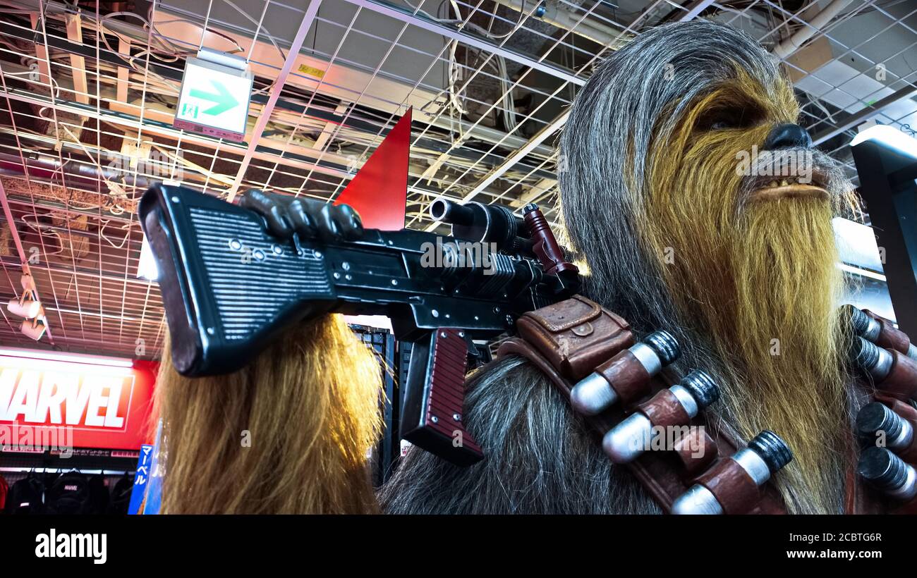 Chewbacca face hi-res stock photography and images - Alamy