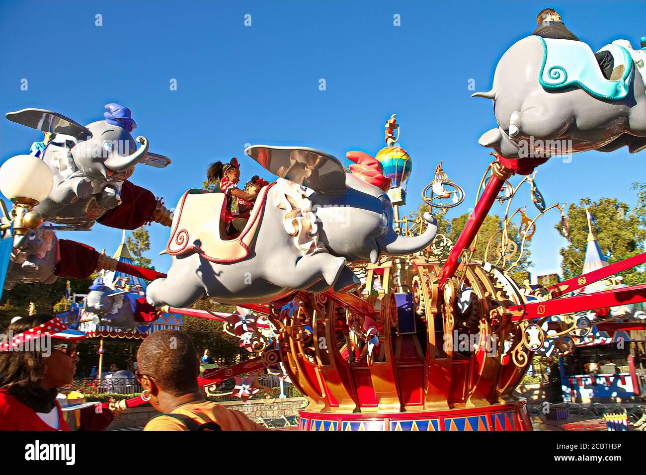 Dumbo Flying Elephant is one of the original rides at Disneyland ...