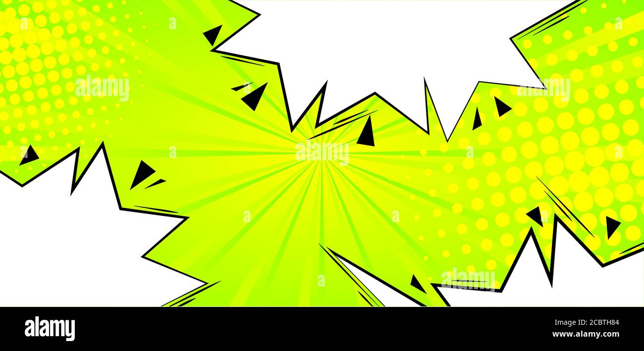 Comic book background. Abstract cartoon explosion design illustration ...