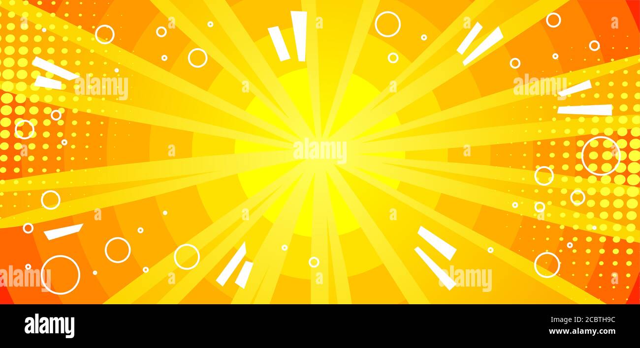 Comic book background. Abstract cartoon explosion design illustration ...