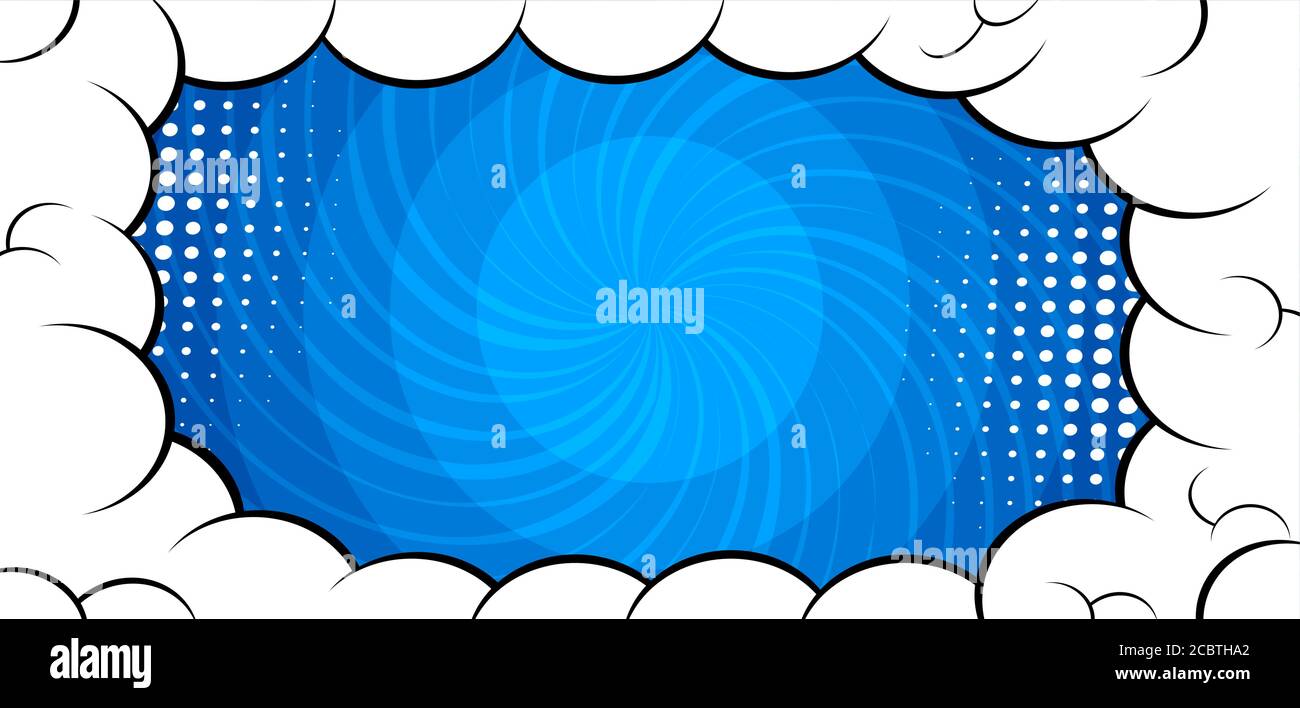 Comic book background. Abstract cartoon explosion design illustration ...