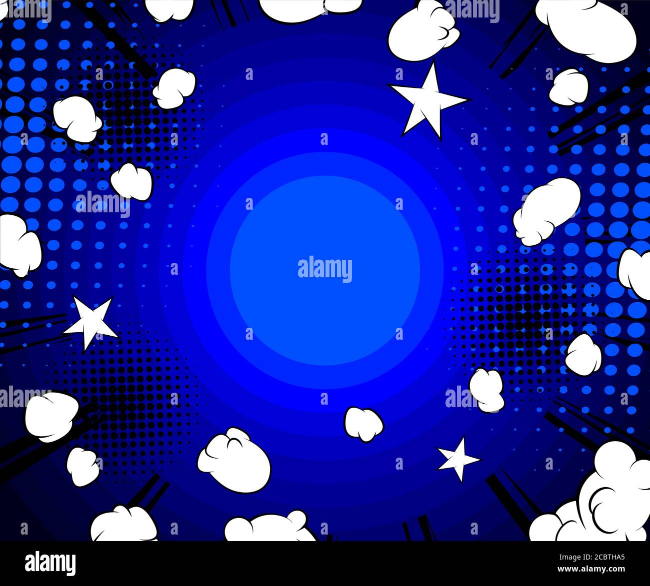 Comic book background. Abstract cartoon explosion design illustration ...