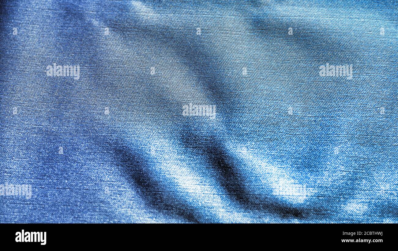 Blue fabric cloth background texture.Watercolor texture transparent ...