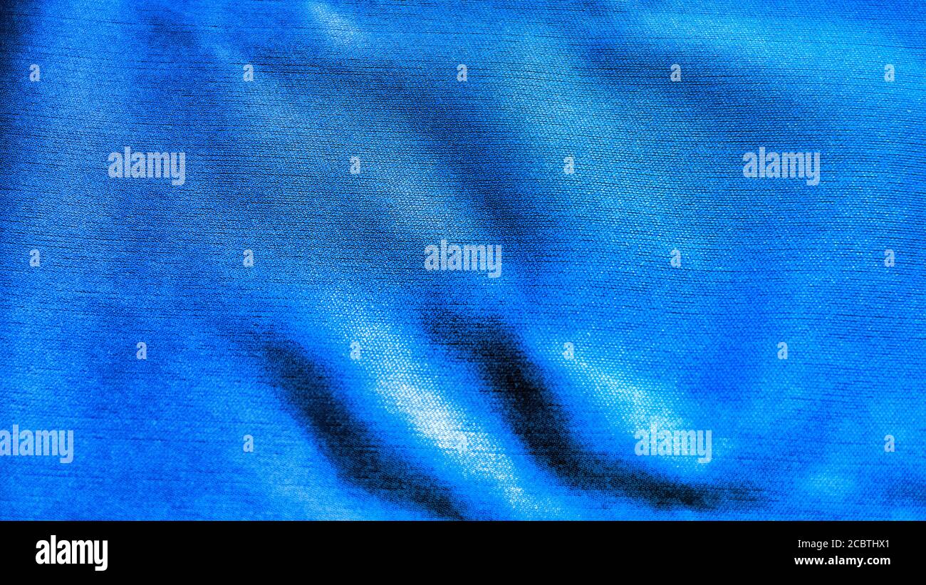 Blue fabric cloth background texture.Watercolor texture transparent ...