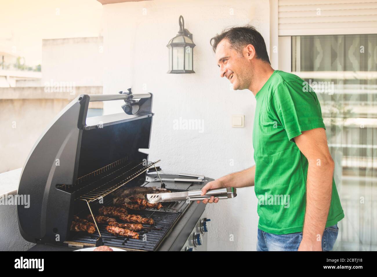 Human grill hi-res stock photography and images - Alamy