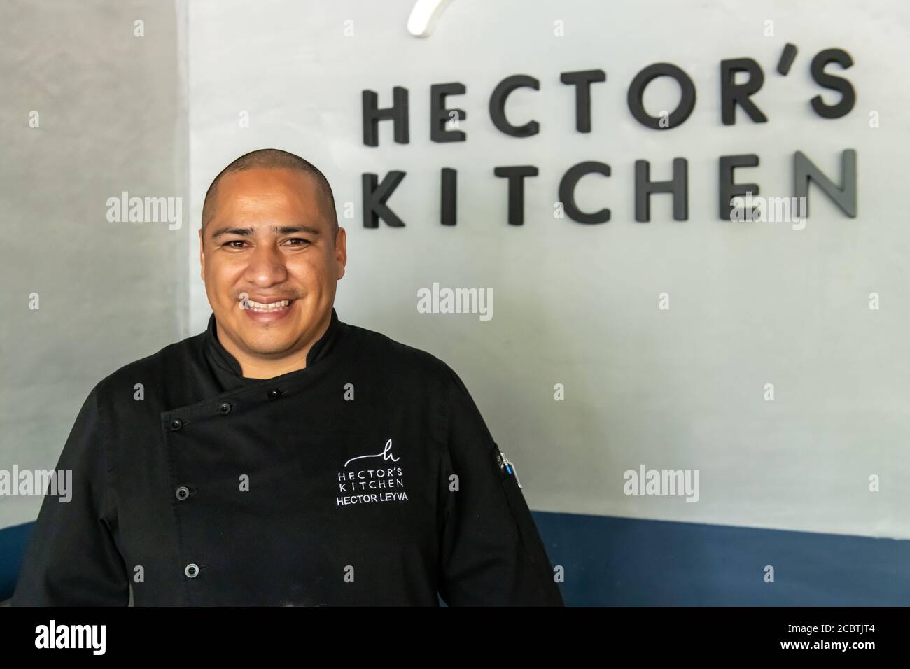 Hector's Kitchen in Punta Mita is headed up by Chef Hector Leyva Stock ...