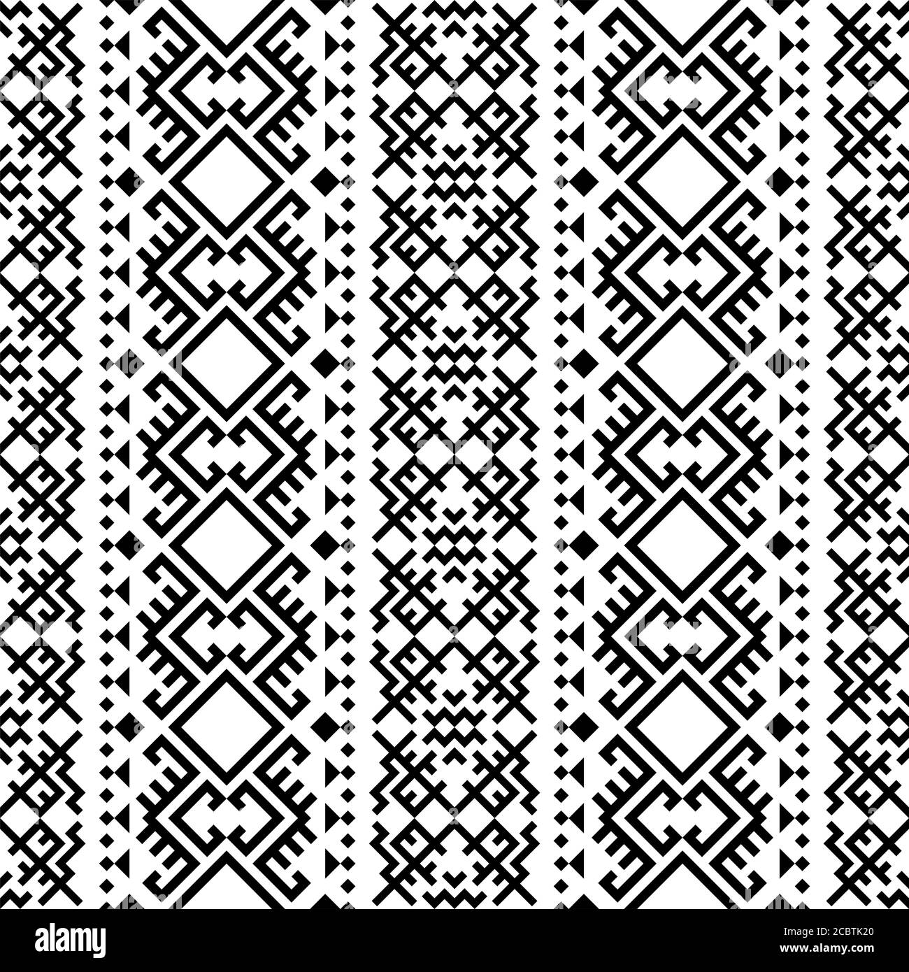 Seamless Ethnic pattern texture design vector Stock Photo - Alamy