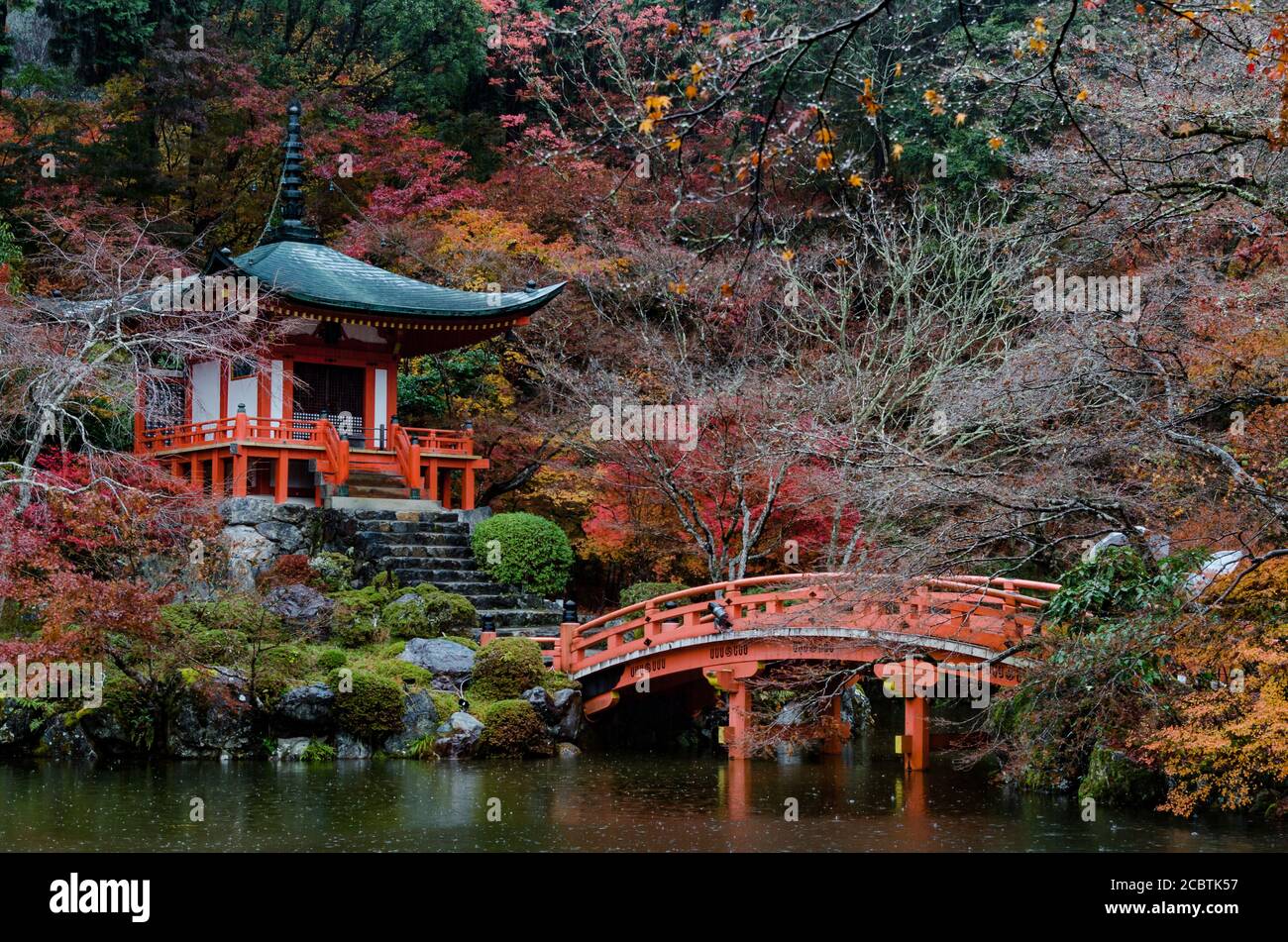 Buddhist temple by daigoji temple hi-res stock photography and images ...