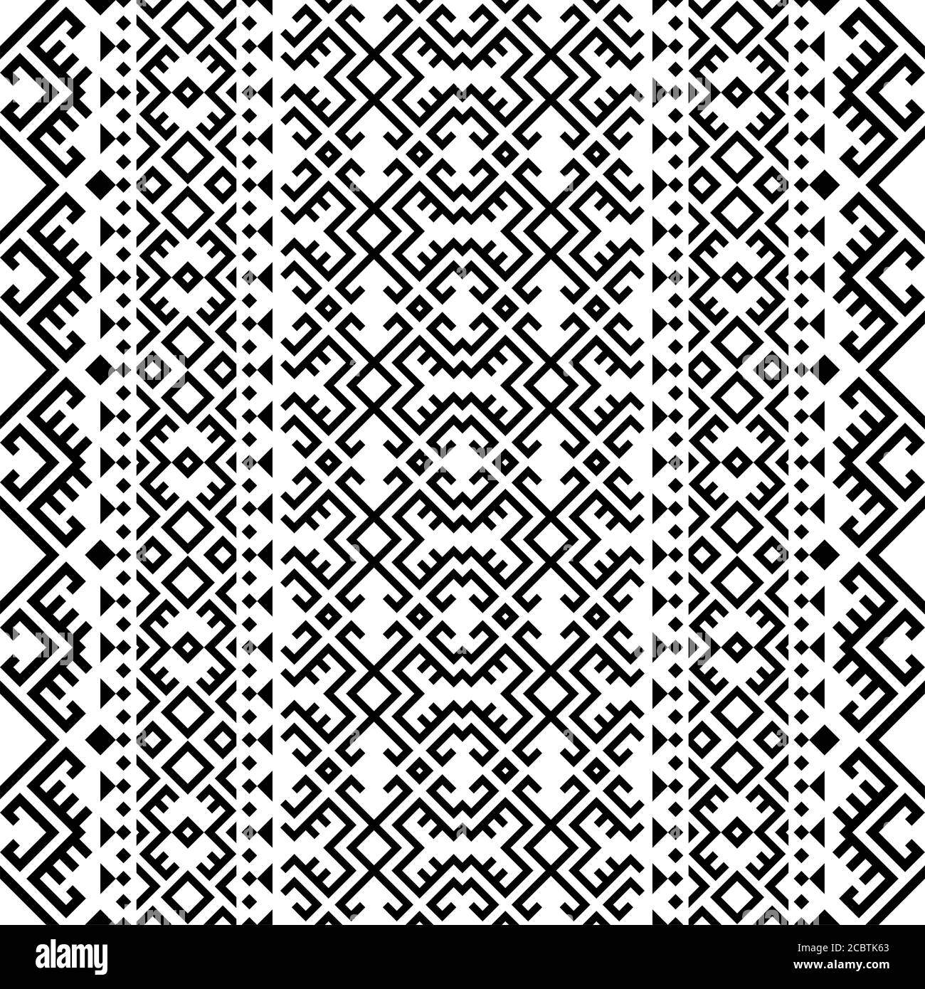Seamless Ethnic pattern texture design vector Stock Photo - Alamy