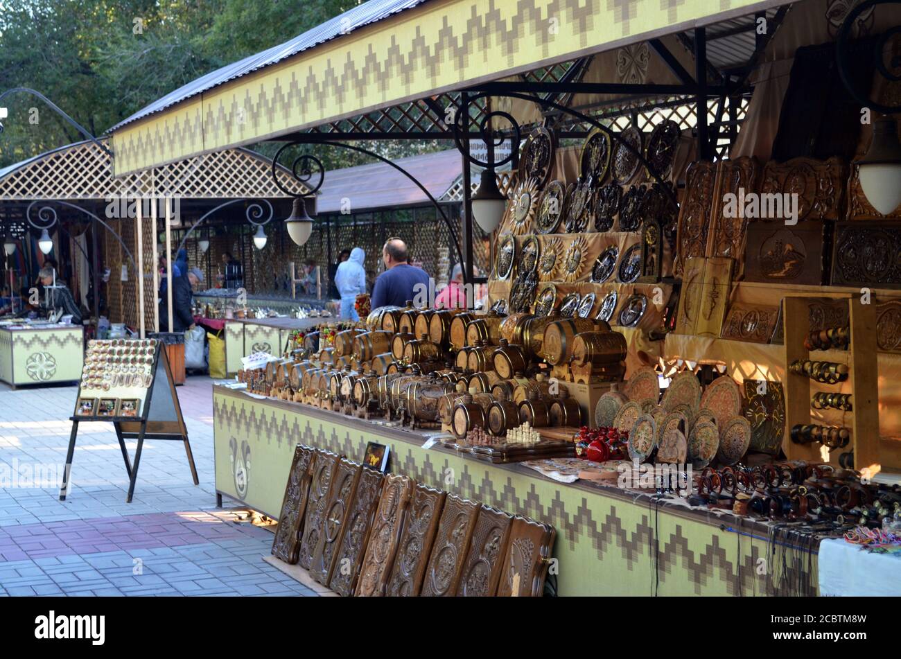 Yerevan Vernissage Market Stock Photo - Alamy