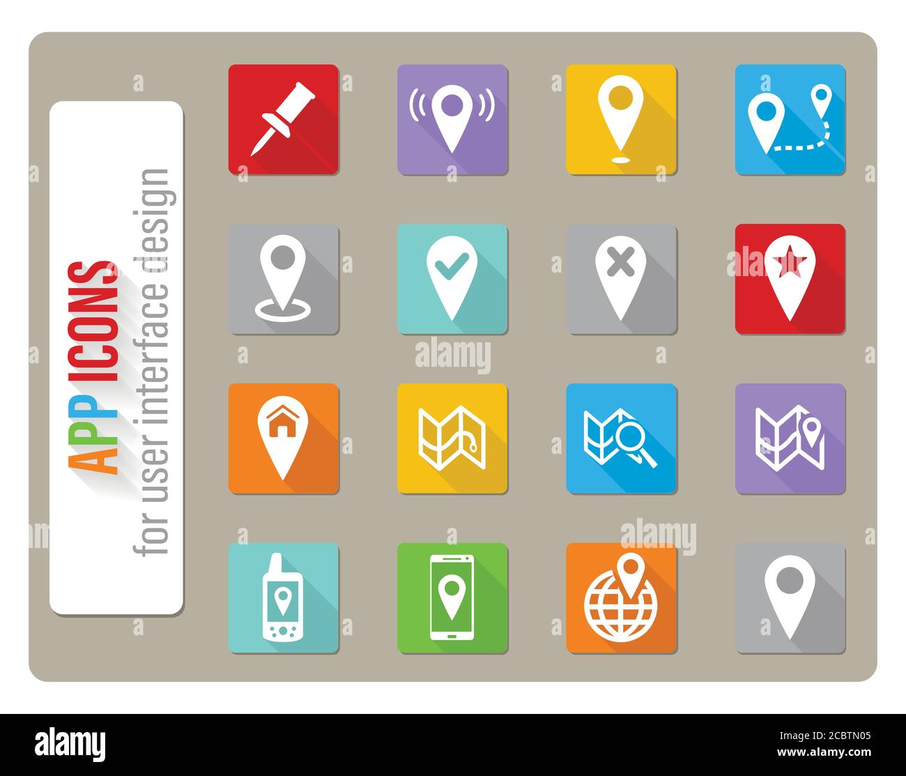 Pointer and maps Stock Vector Image & Art - Alamy