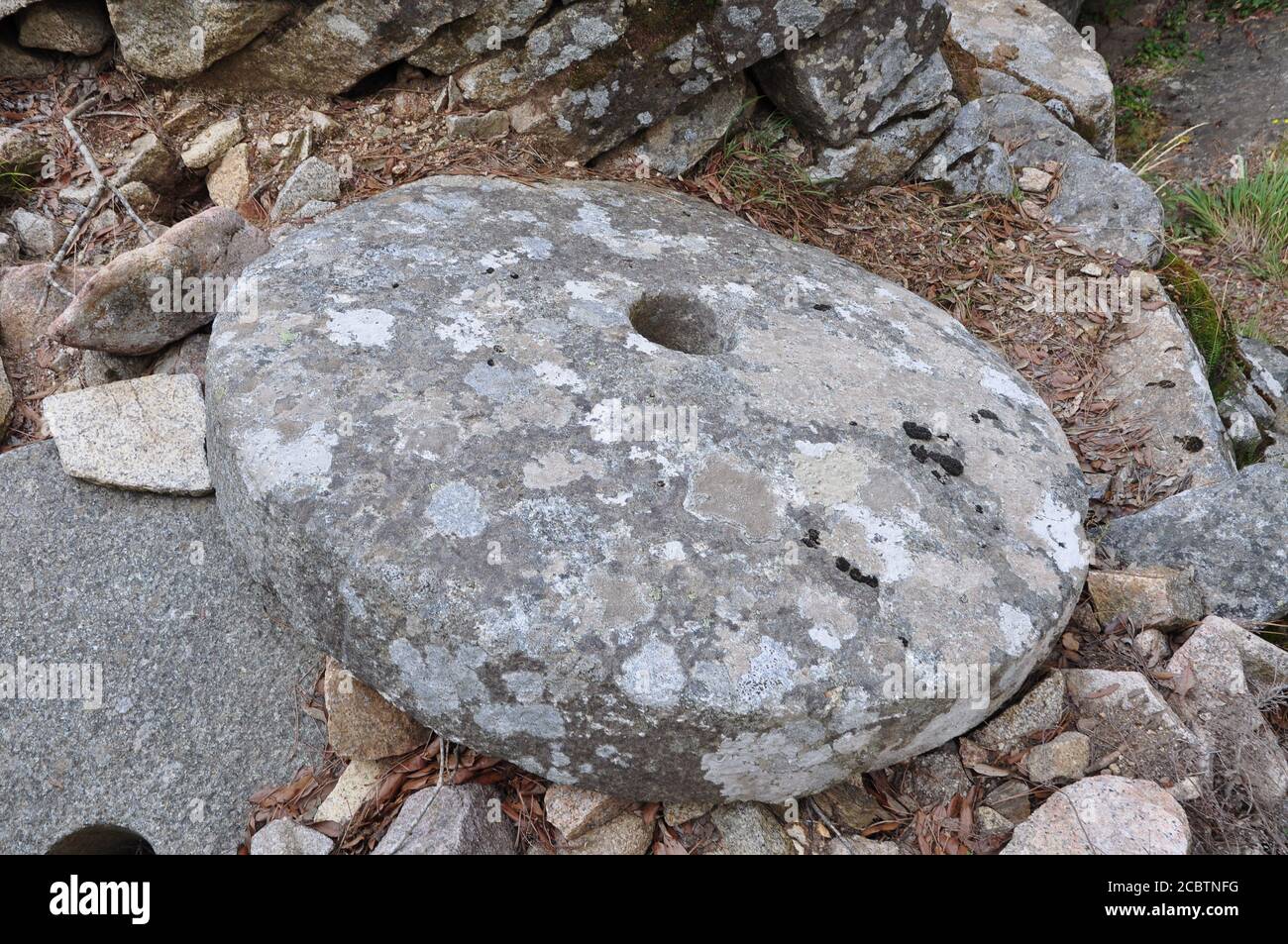 Stone millstones hi-res stock photography and images - Alamy