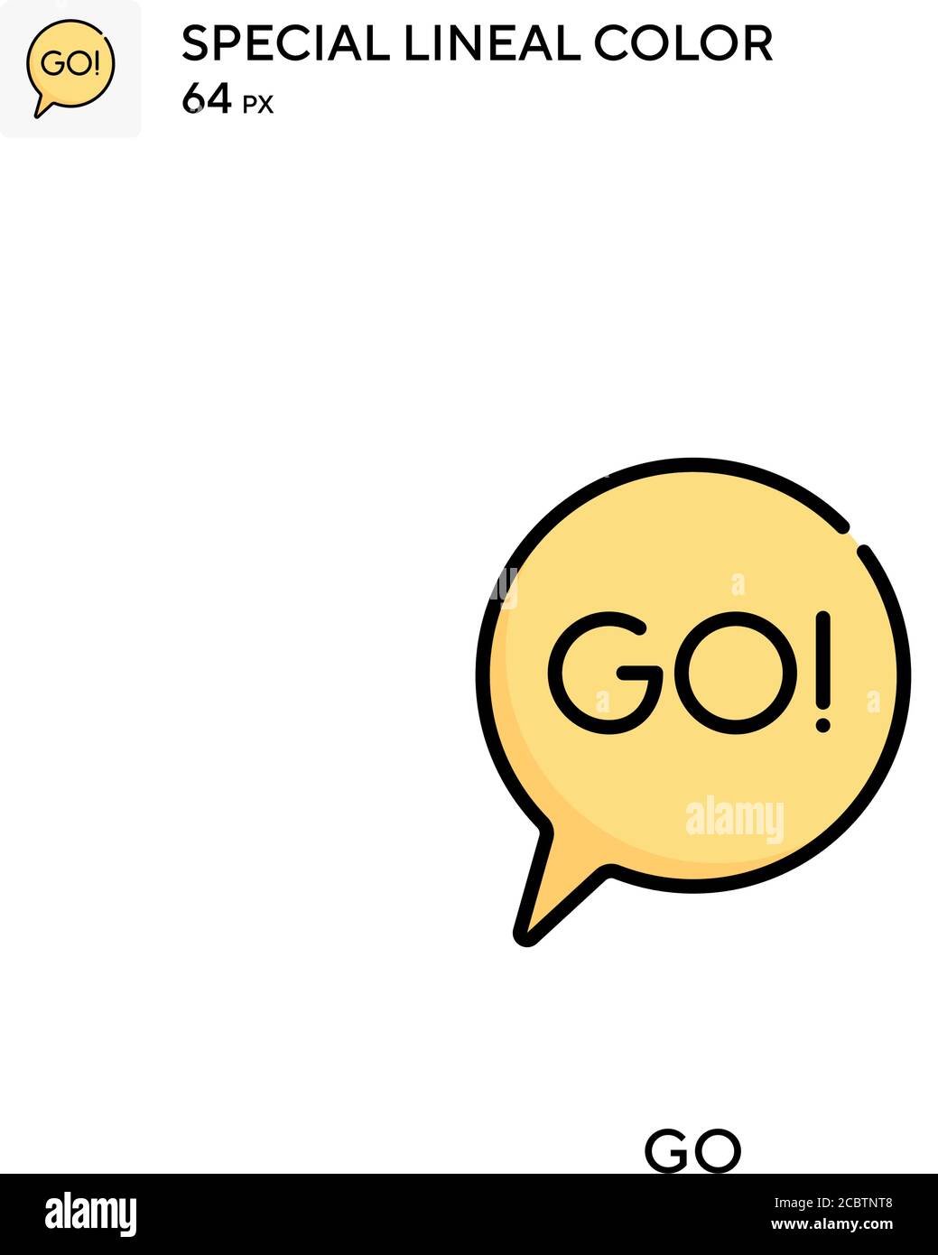 Go Special lineal color vector icon. Go icons for your business project ...