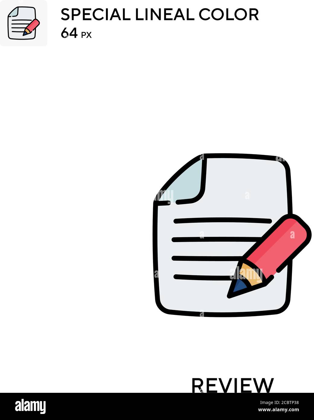 Review Special lineal color vector icon. Review icons for your business ...