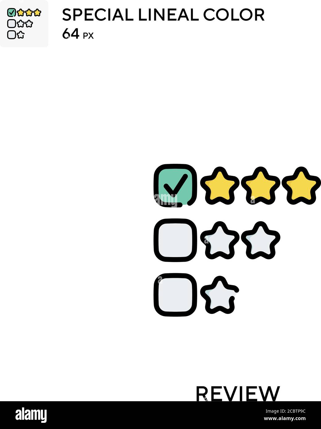 Review Special lineal color vector icon. Review icons for your business ...
