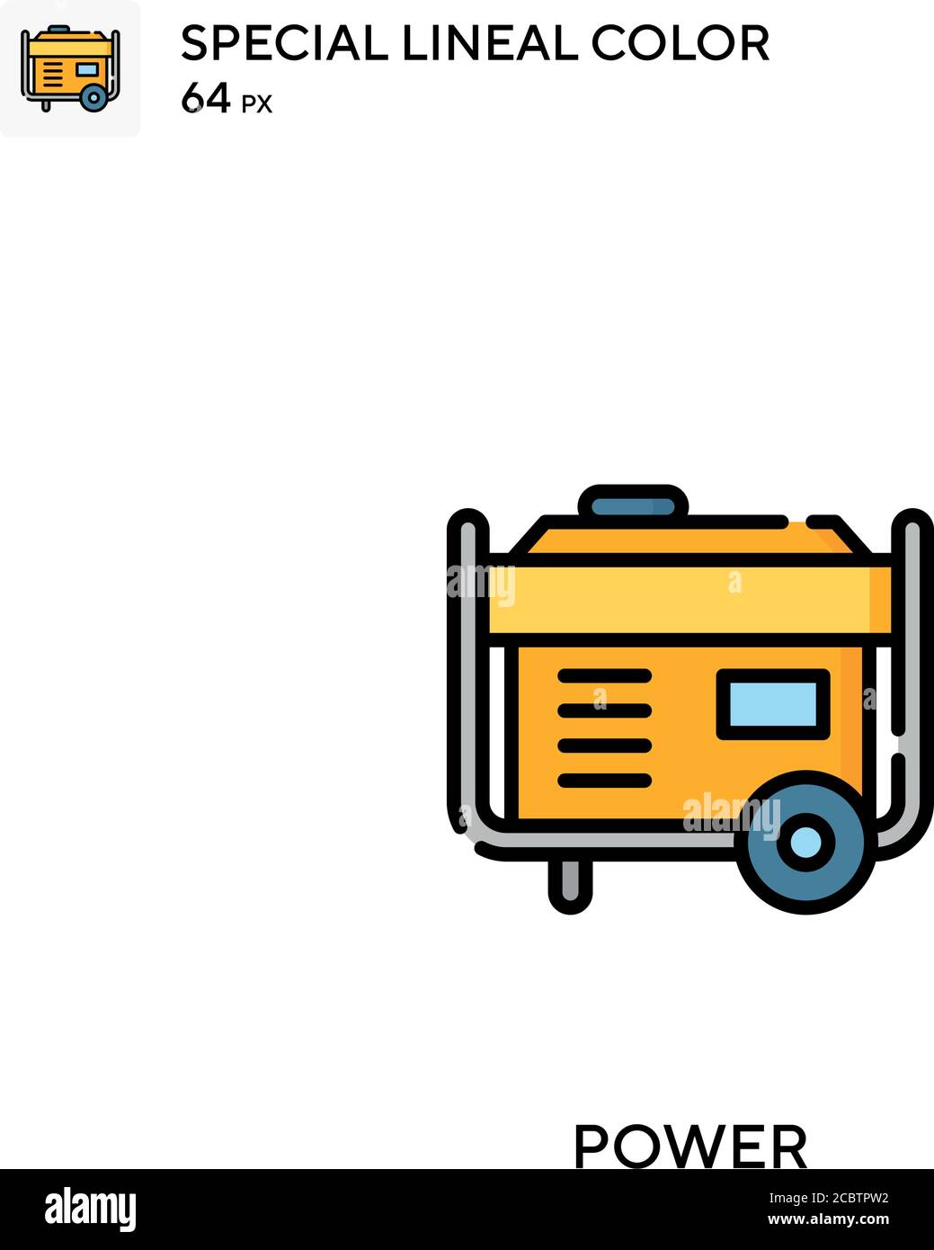 Power Special lineal color vector icon. Power icons for your business ... Power Special lineal color vector icon. Power icons for your business ...