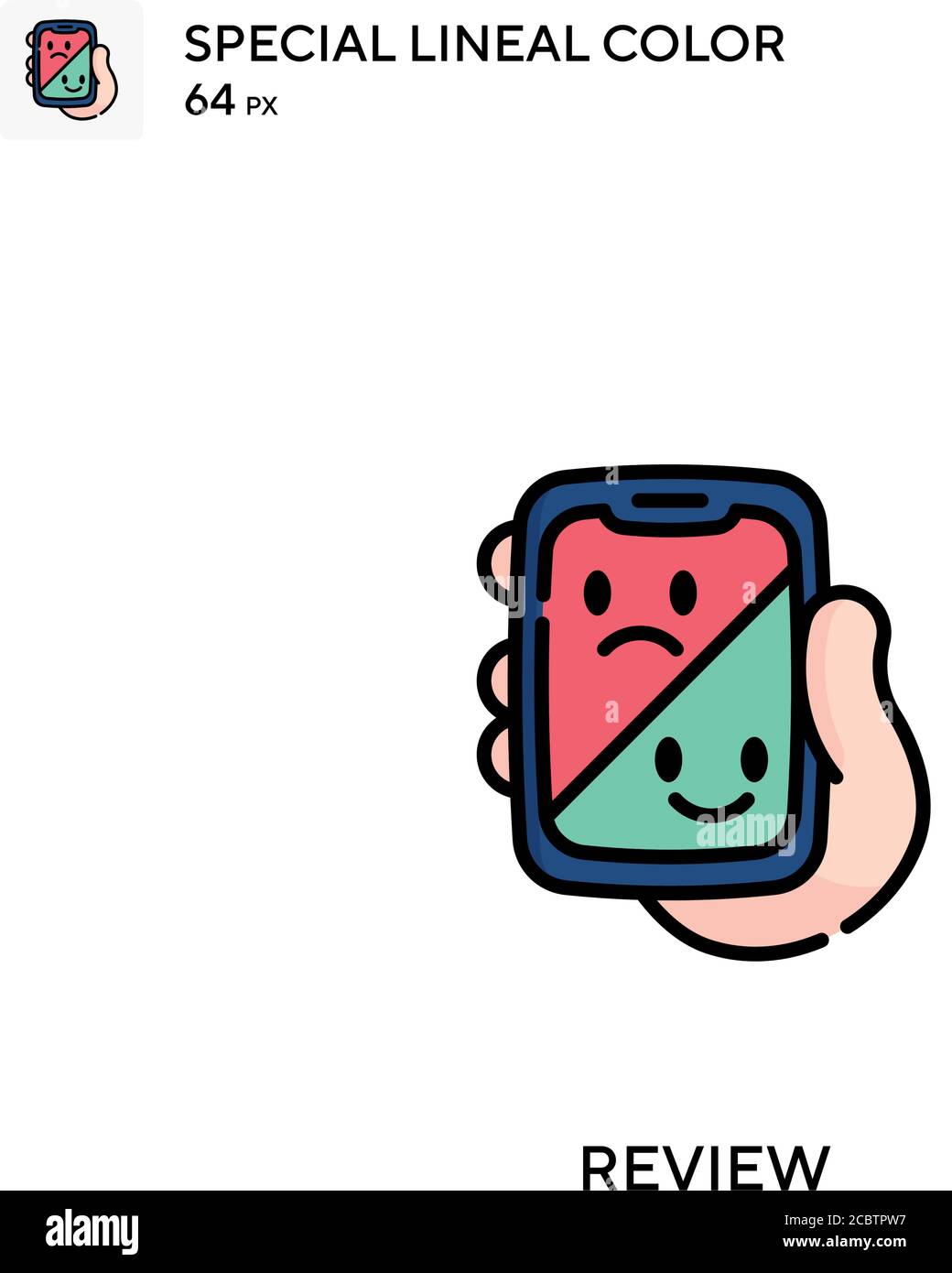 Review Special lineal color vector icon. Review icons for your business ...