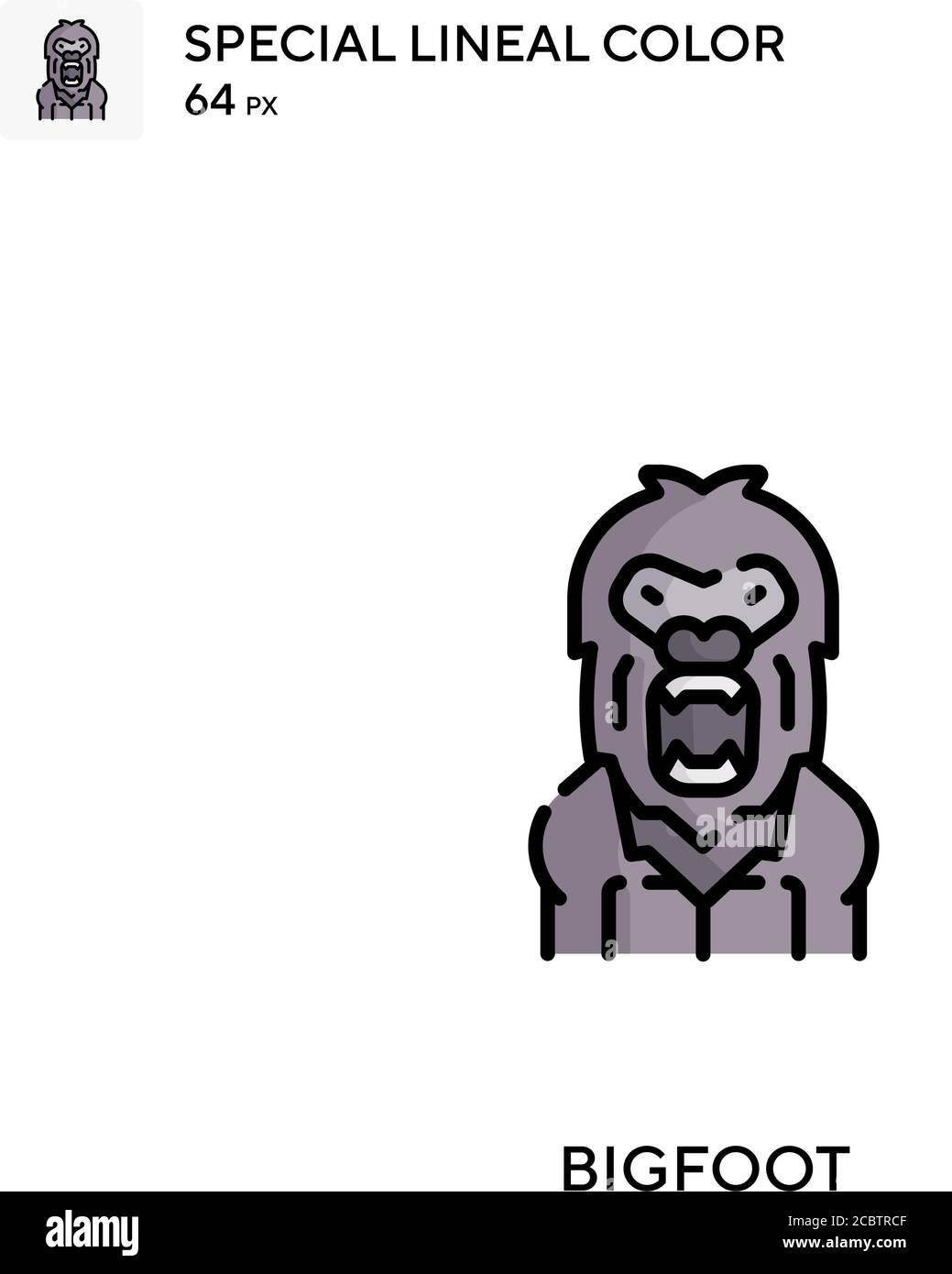 Cartoon Color In Bigfoot