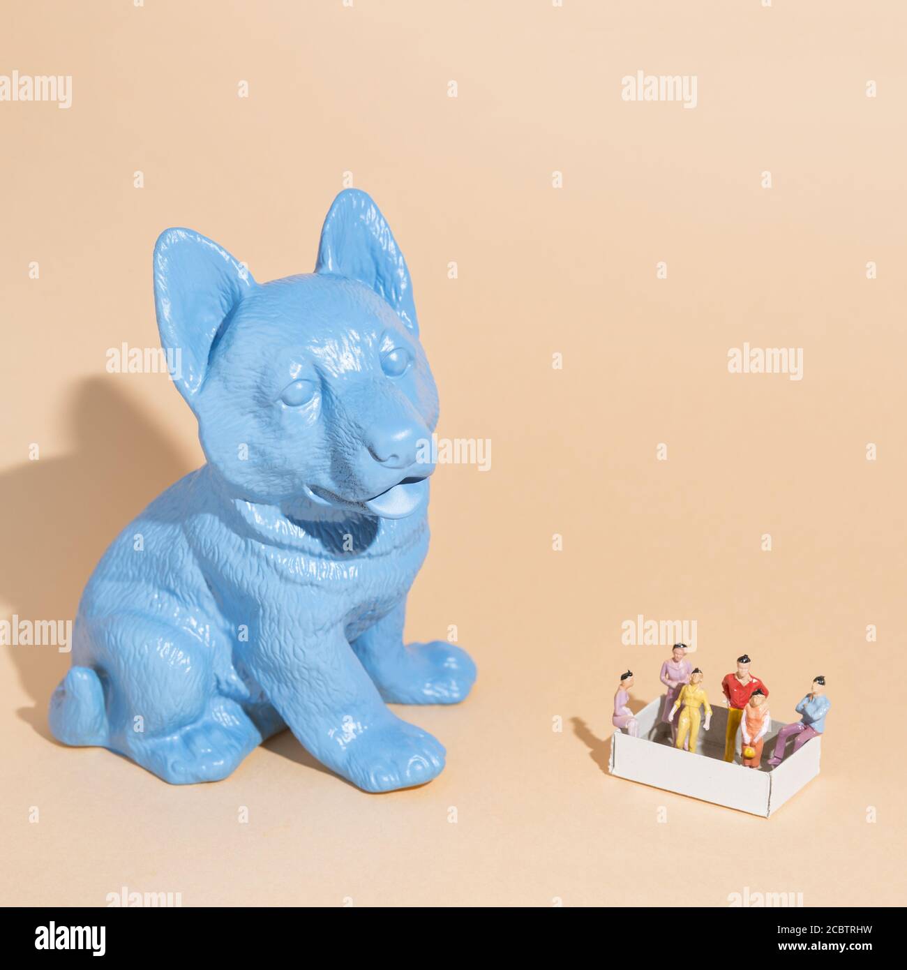 Figurines in a box hi-res stock photography and images - Alamy