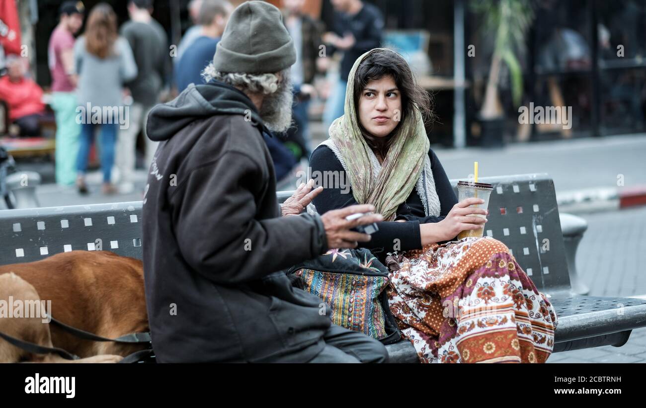 Homeless Woman Dog High Resolution Stock Photography and Images - Alamy