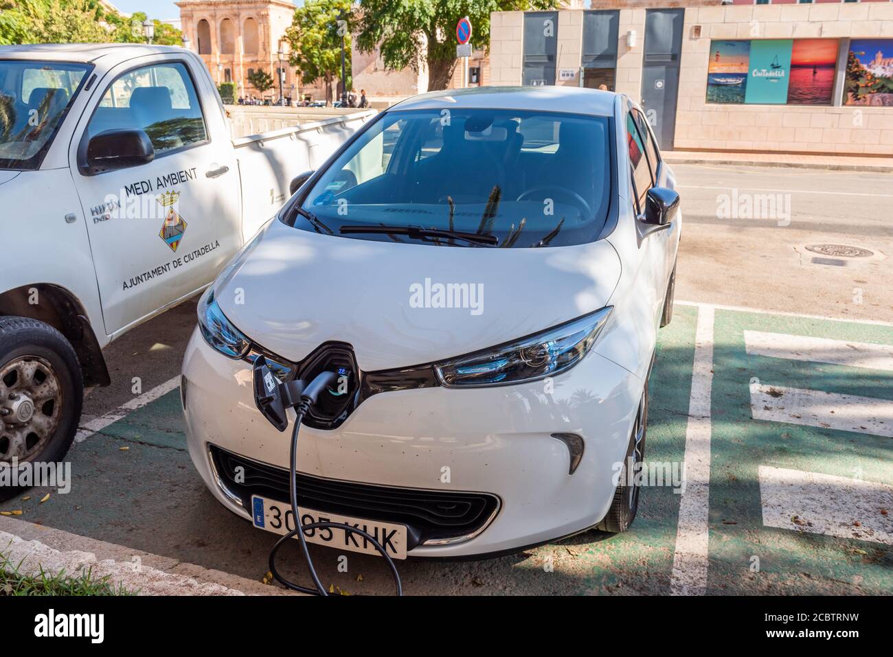 Car recharging place hi-res stock photography and images - Alamy