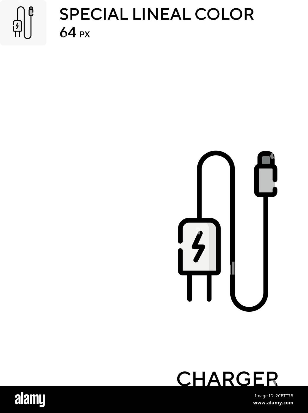 Charger Special lineal color vector icon. Charger icons for your ...