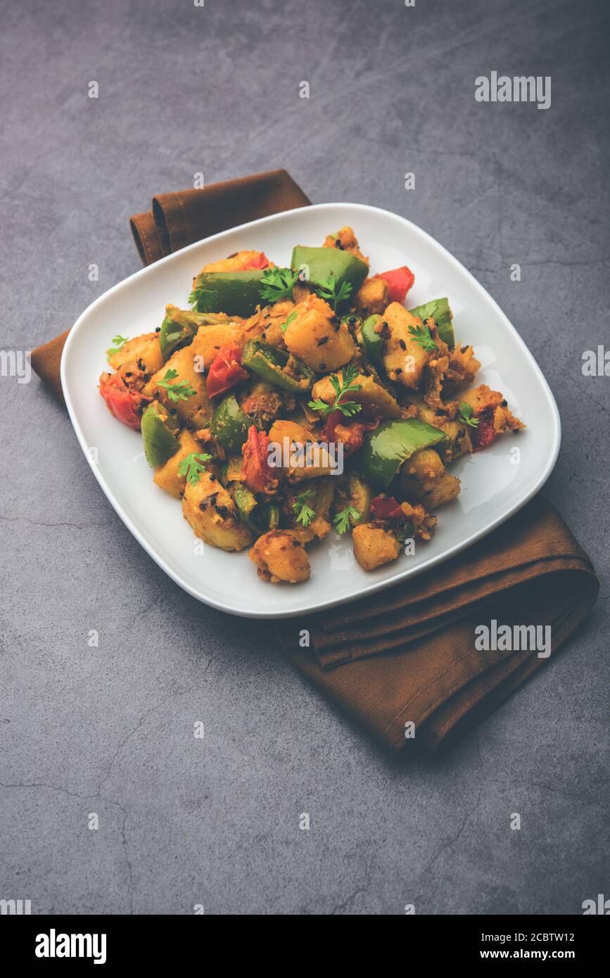 Potato sabji hi-res stock photography and images - Alamy