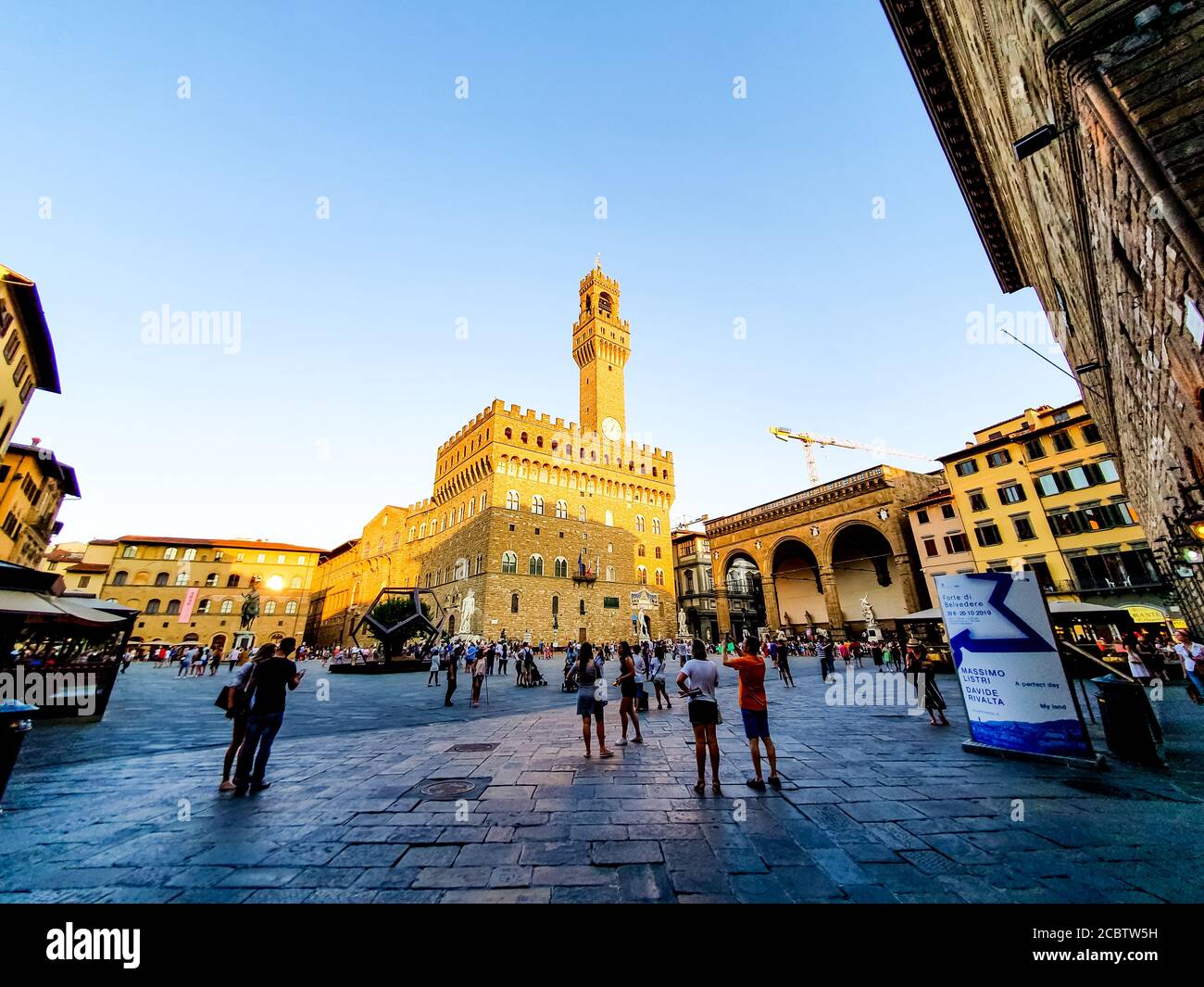 Piazza della Signoria Stock Photo - Alamy