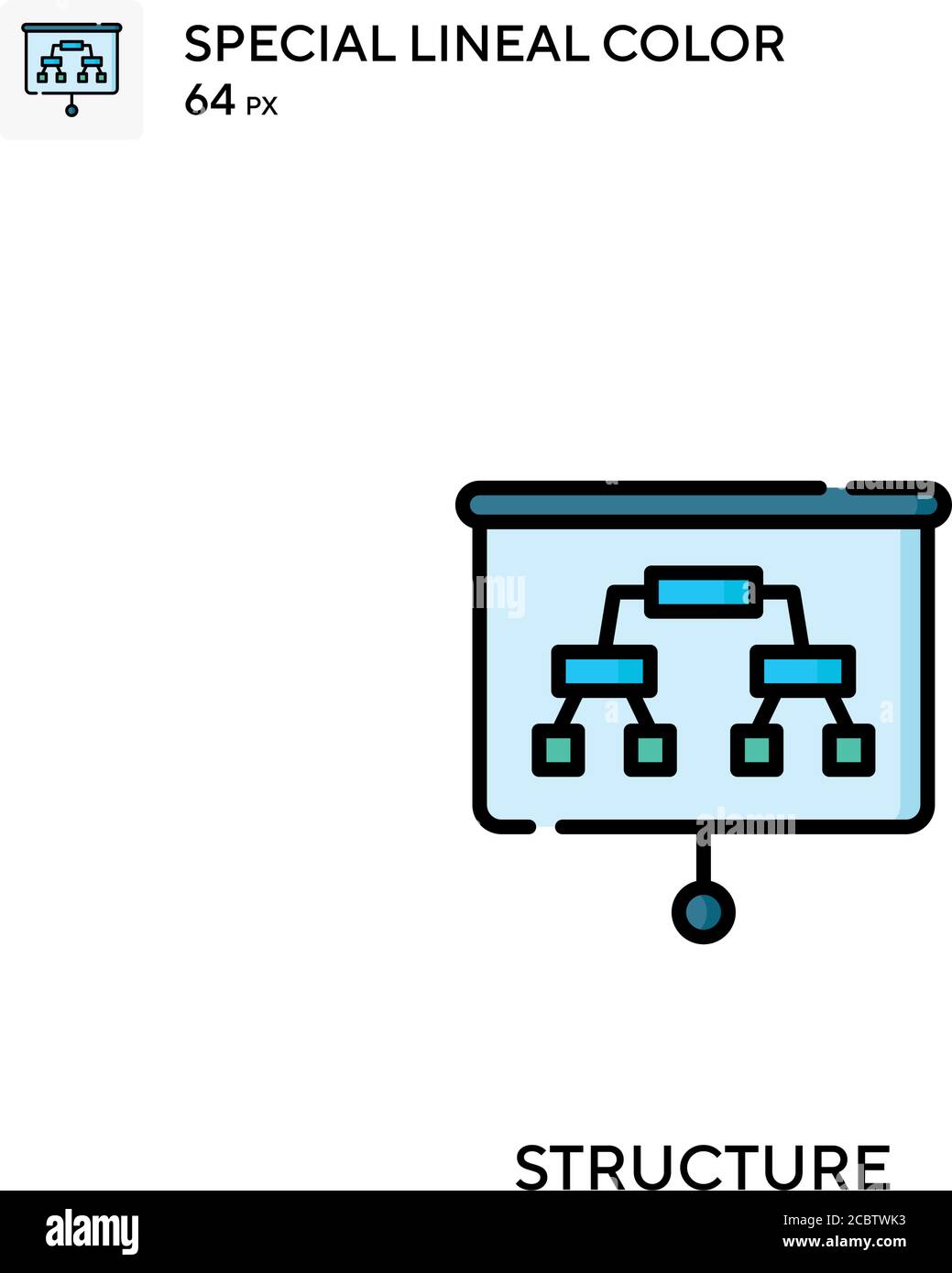Structure Special lineal color vector icon. Structure icons for your ...