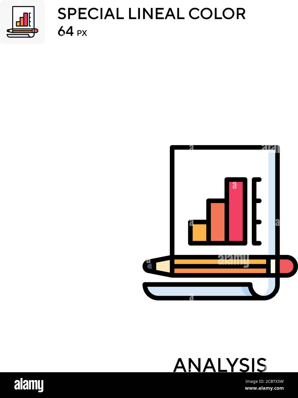 Analysis Special lineal color vector icon. Analysis icons for your business project Stock Vector ...