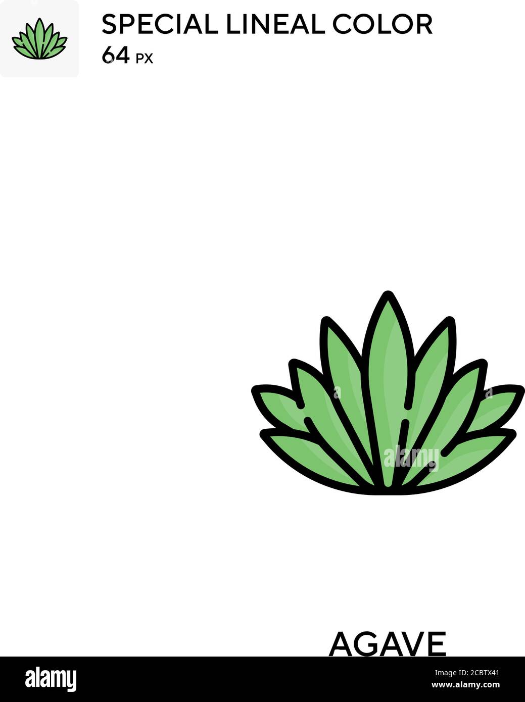 Agave Special lineal color vector icon. Agave icons for your business ...