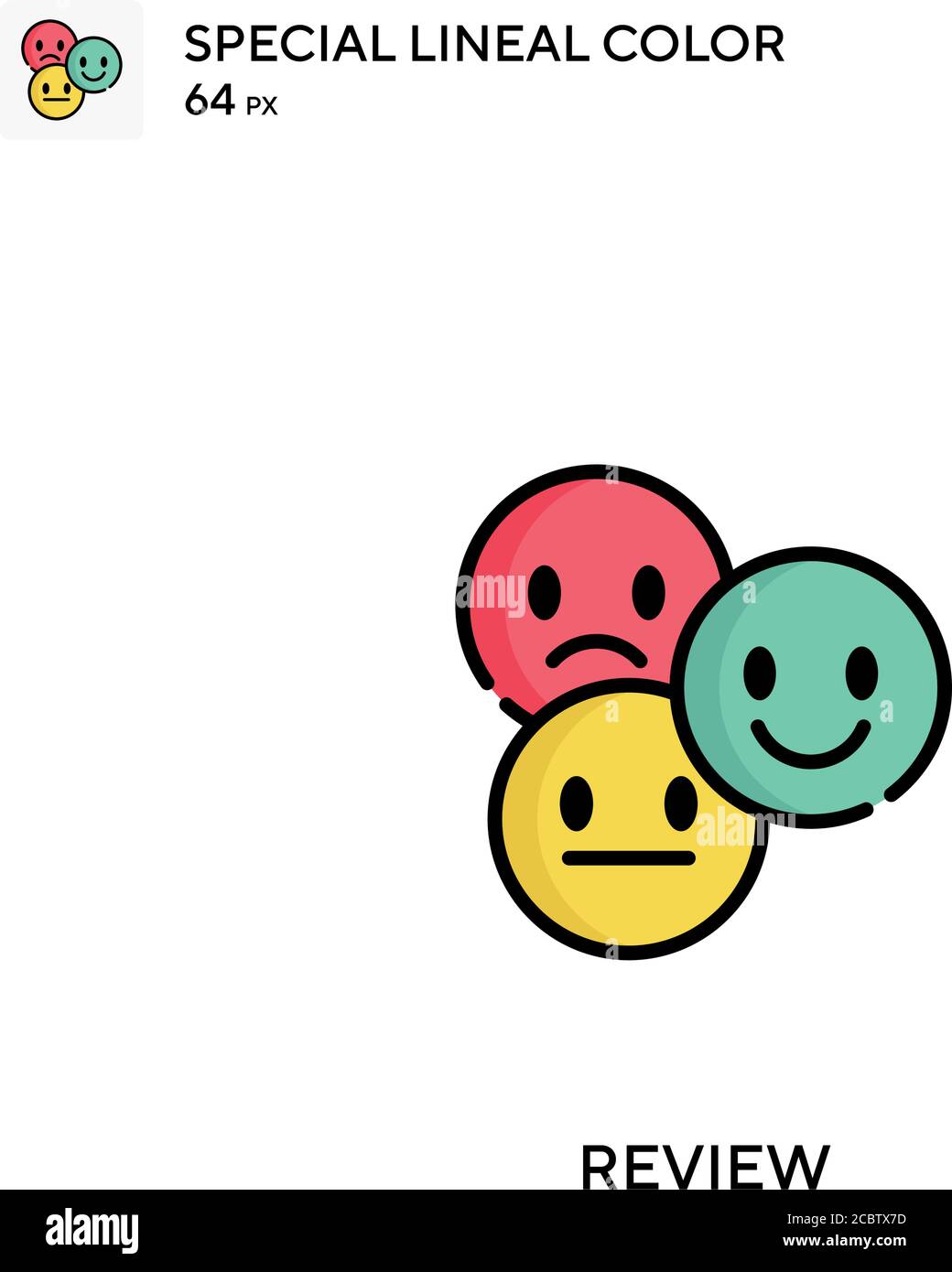 Review Special lineal color vector icon. Review icons for your business ...