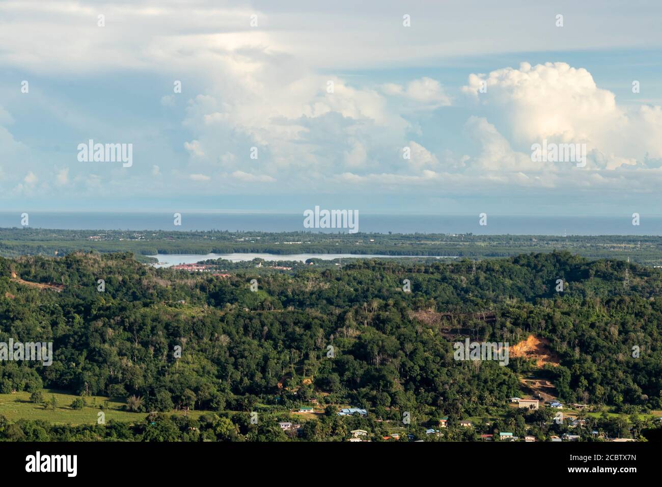 Agricultural land around Telipok Sabah Borneo Malaysia Stock Photo - Alamy