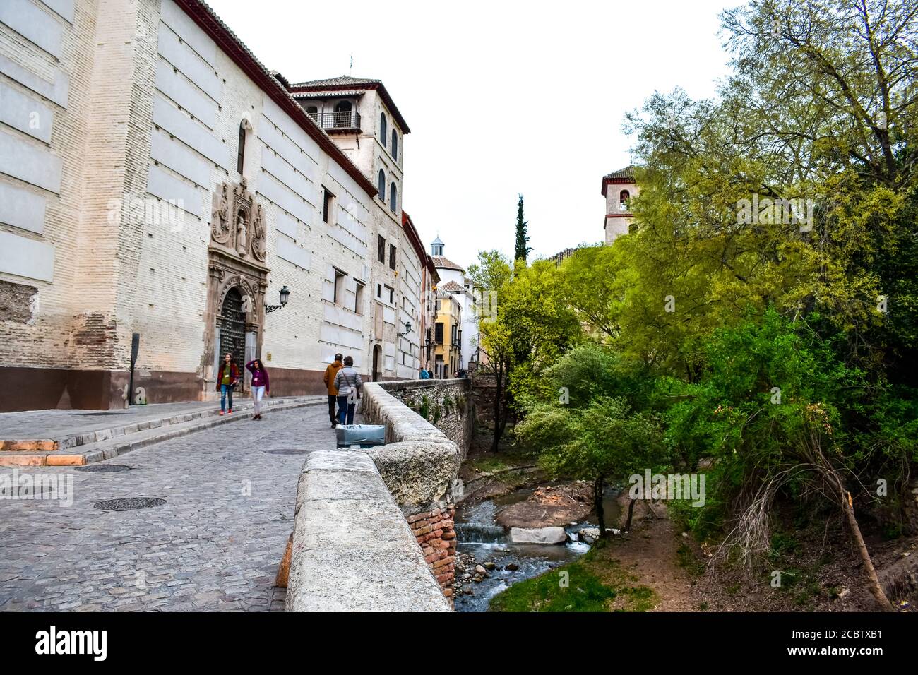 Carrera del Darro Stock Photo - Alamy