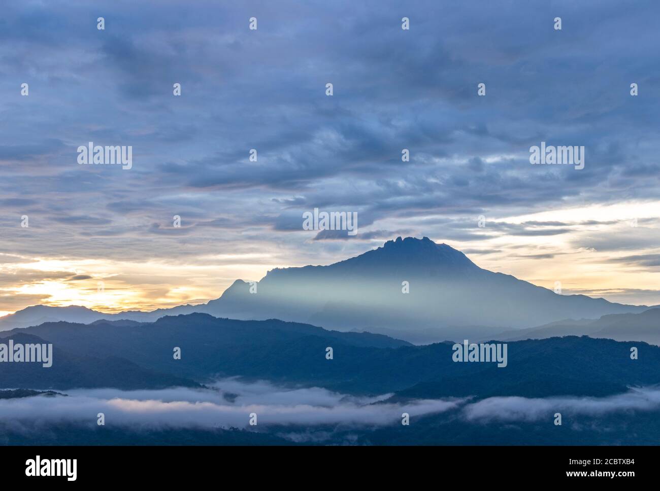 Landscapes around Telipok Sabah Borneo Malaysia Stock Photo - Alamy