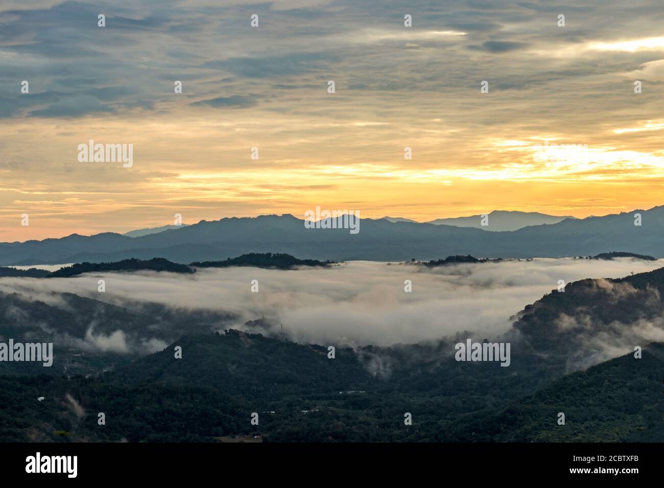 Landscapes around Telipok Sabah Borneo Malaysia Stock Photo - Alamy