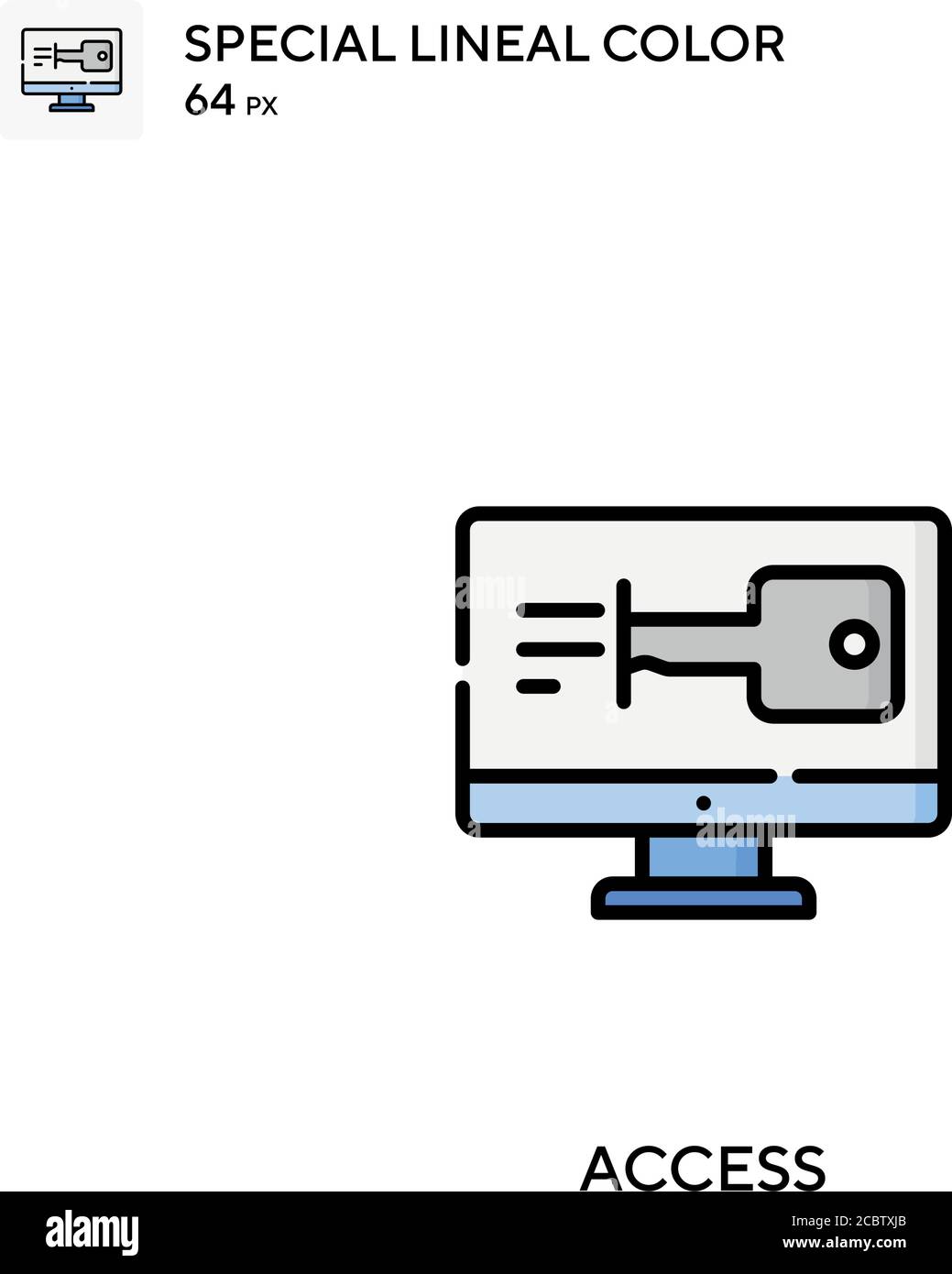 Access Special lineal color vector icon. Access icons for your business ...