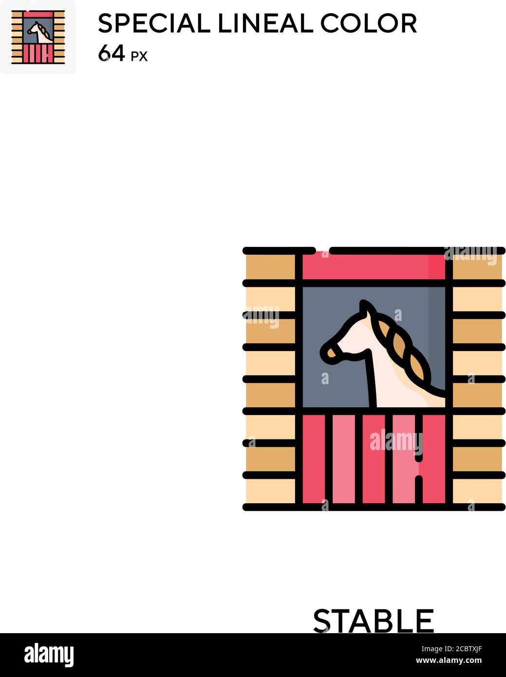 Equestrian stud view Stock Vector Images - Alamy