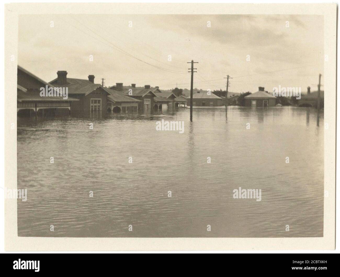 Houses flooded Cut Out Stock Images & Pictures - Alamy