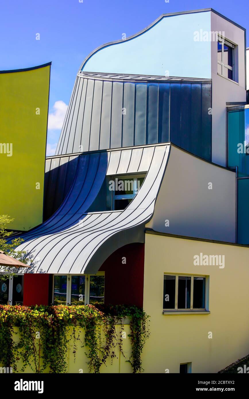 Vitra Headquarter in Birsfelden, Basel, Switzerland. Architect Gehry ...