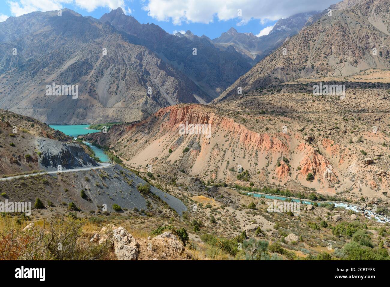 Iskanderkul nature reserve in Tajikistan Stock Photo - Alamy