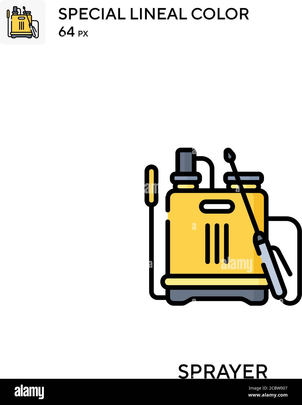 Sprayer Special lineal color vector icon. Sprayer icons for your business project Stock Vector ...
