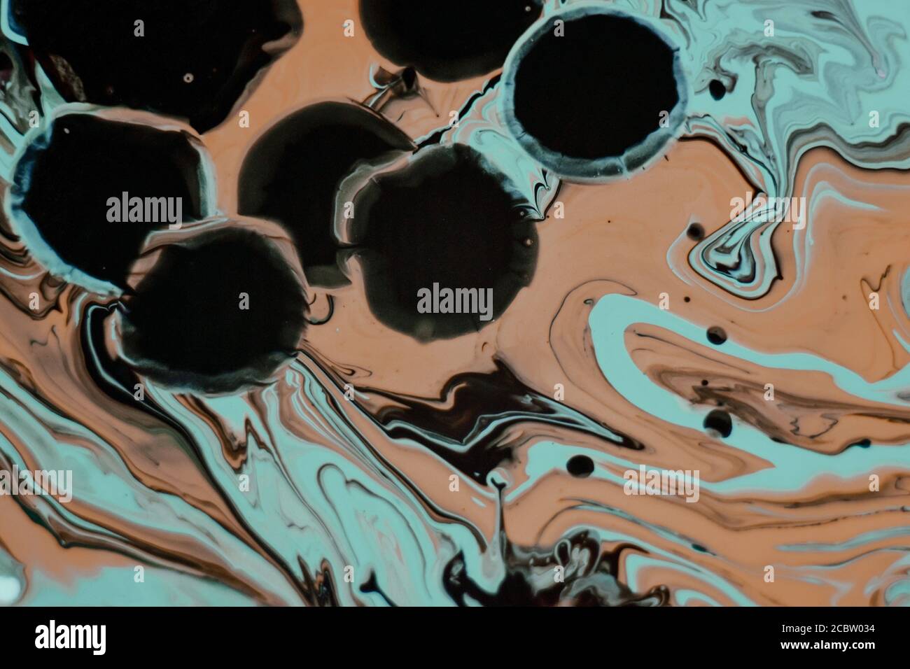 Colourful paint splattered on the paper - great for wallpapers Stock ...