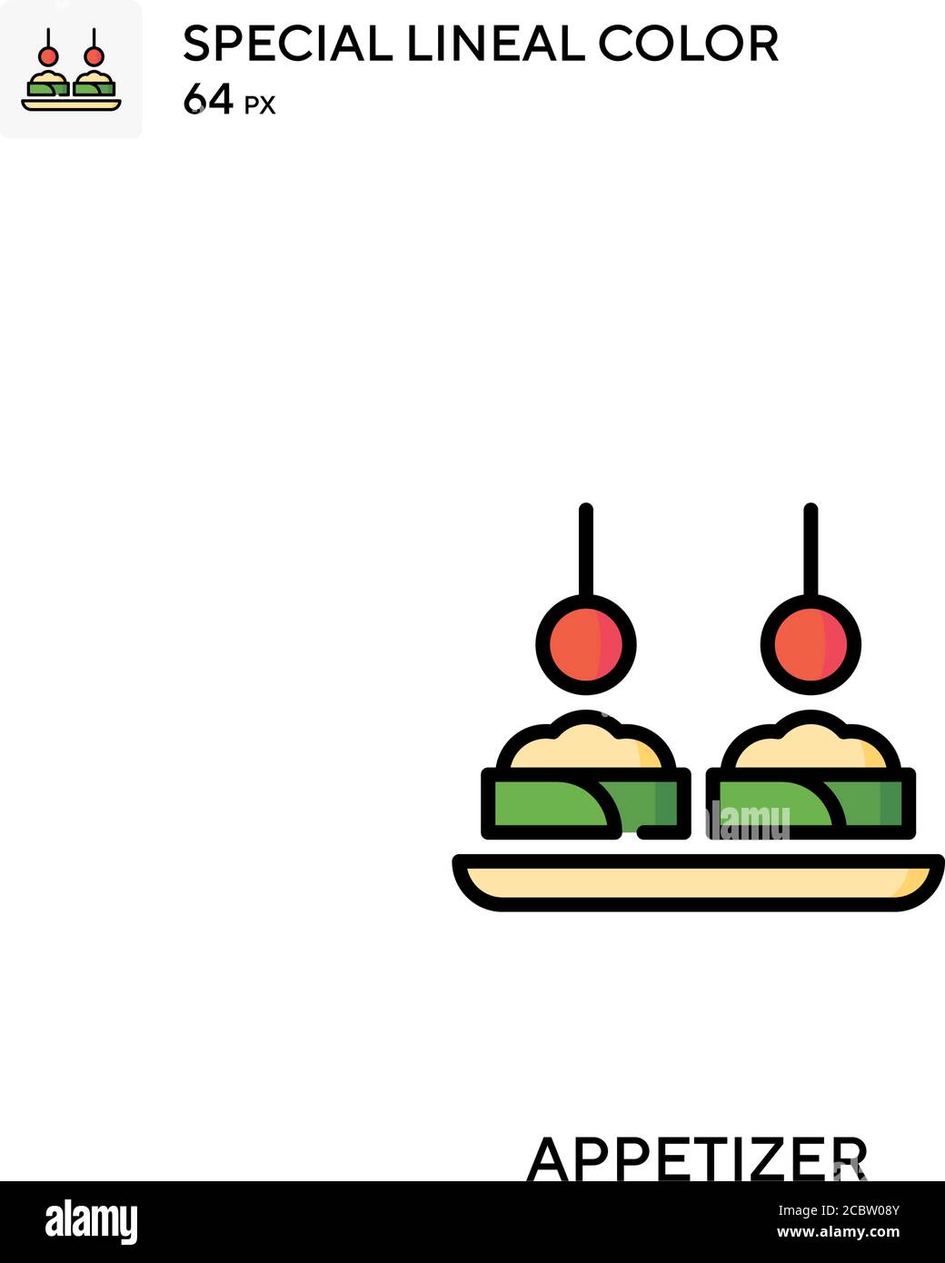 Plate of antipasti appetizers Stock Vector Images - Alamy