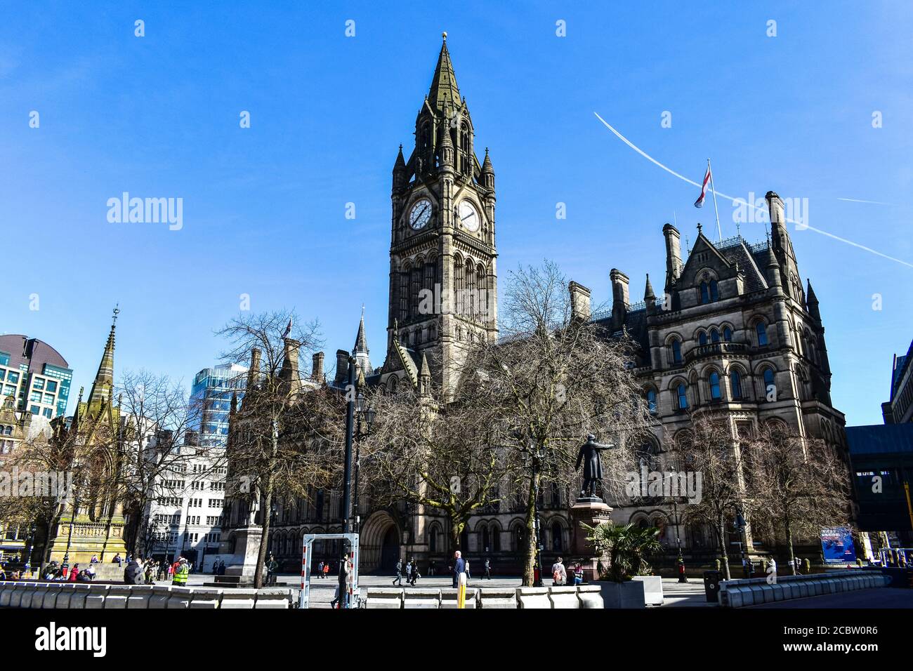 Manchester Town Hall Stock Photo - Alamy