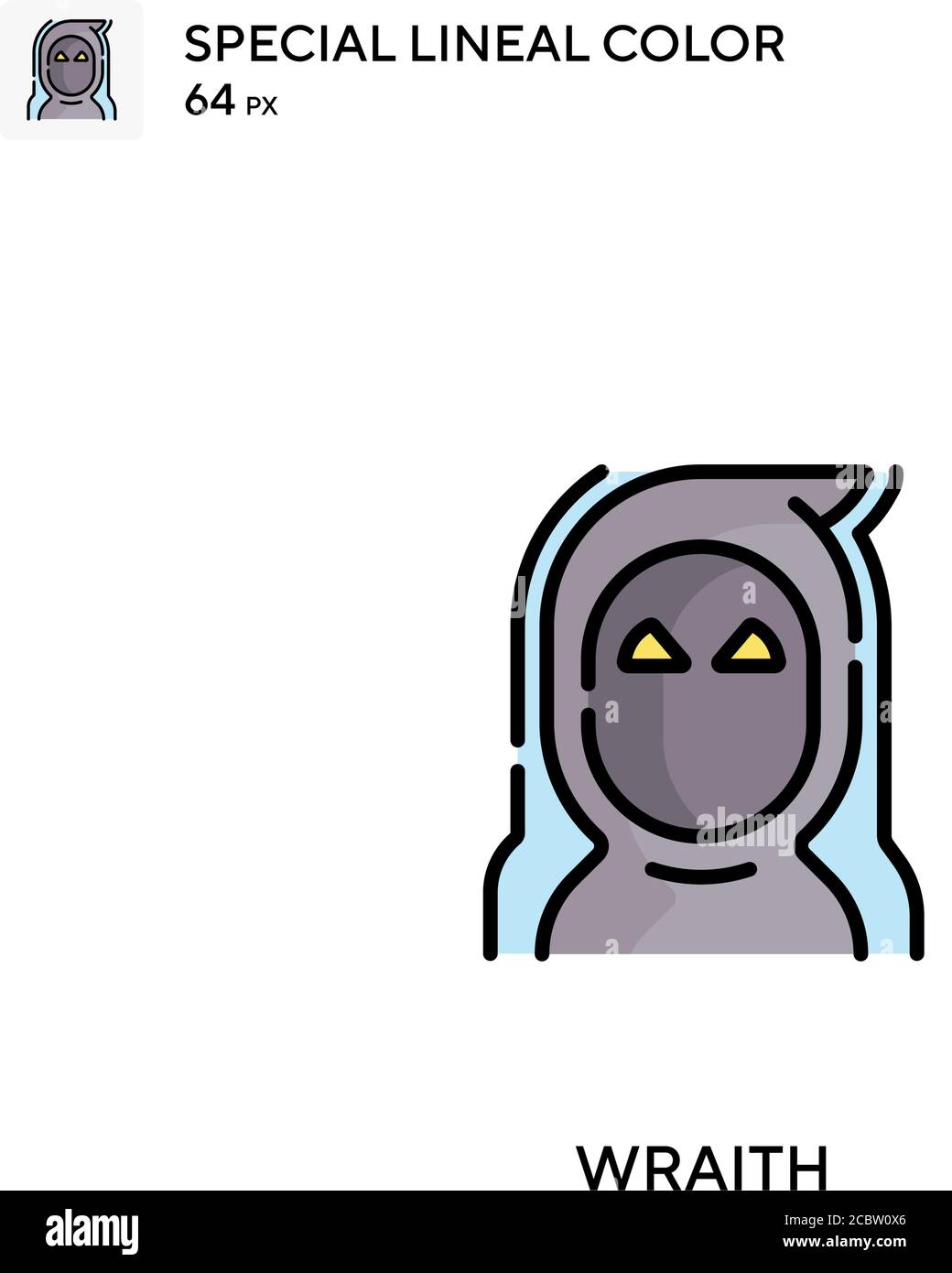 Wraith Special lineal color vector icon. Wraith icons for your business ...