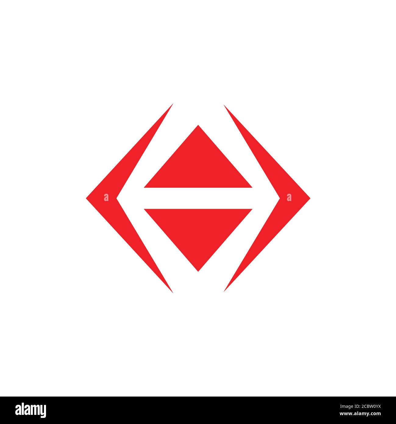 arrows square logo vector Stock Vector Image & Art - Alamy