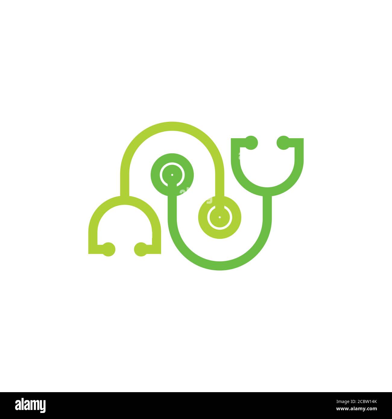 Doctor medical stethoscope thin Stock Vector Images - Alamy