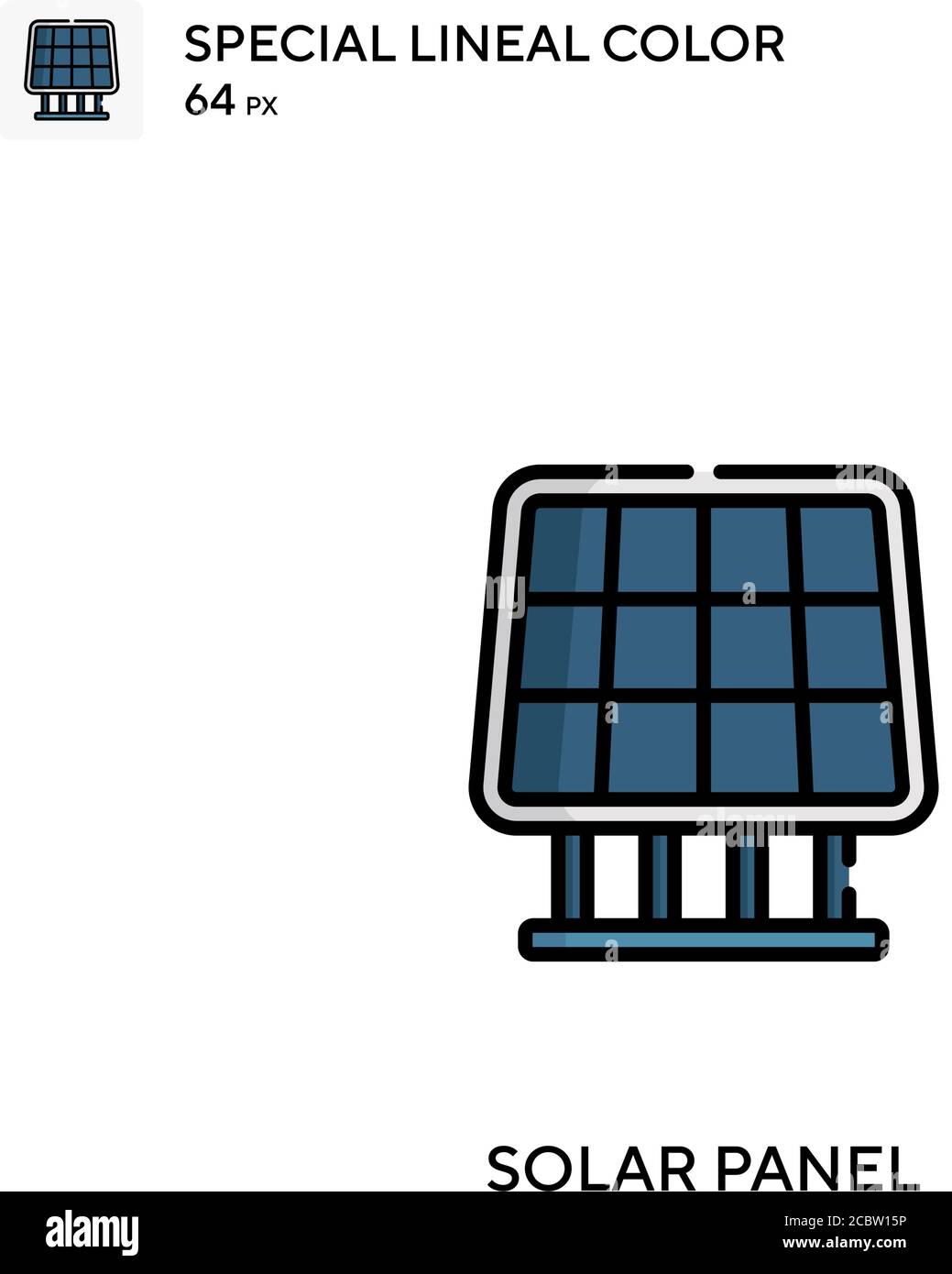 Photovoltaic solar installing Stock Vector Images - Alamy