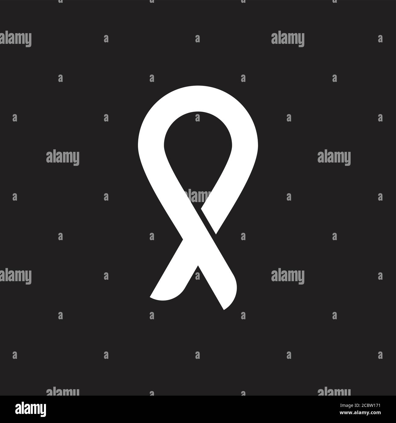 circle ribbon care symbol logo vector Stock Vector Image & Art - Alamy